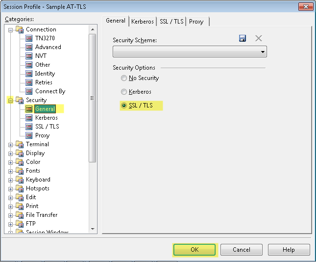IT Knowledge - Enable AT-TLS TLSv1 on HostExplorer - IT Service Portal