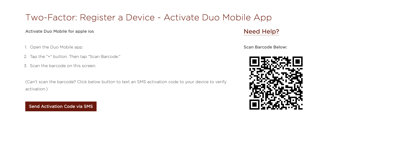 IT Knowledge - Register Your Smartphone in Two-Factor Authentication ...