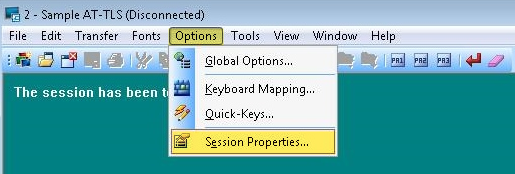 IT Knowledge - Enable AT-TLS TLSv1 on HostExplorer - IT Service Portal