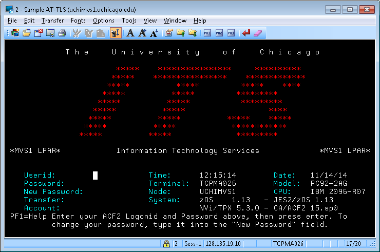 IT Knowledge - Enable AT-TLS TLSv1 on HostExplorer - IT Service Portal