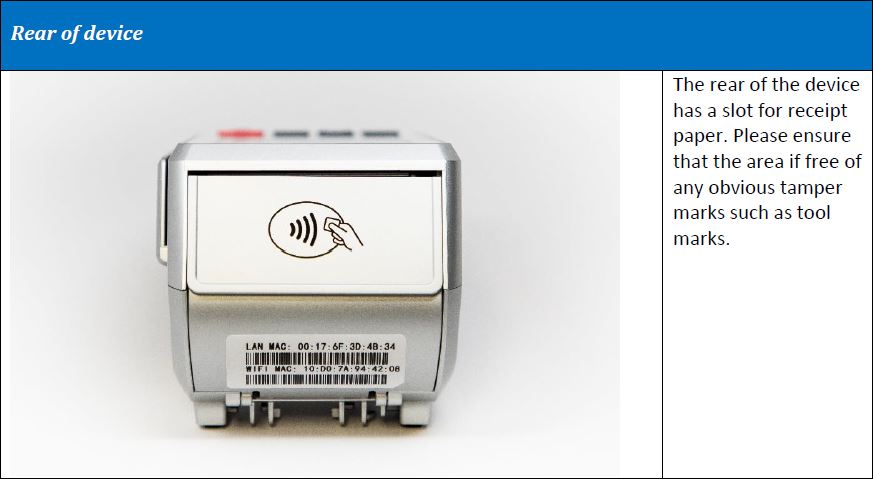 Merchant & Cashiering Services - Point-of-Sale Terminal Physical ...