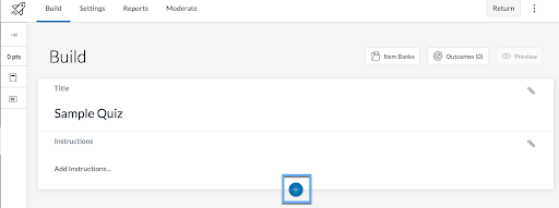 IT Knowledge - Create a Quiz in Canvas with New Quizzes - IT Service Portal