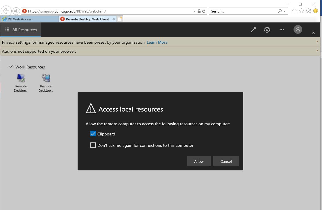 IT Knowledge - Connect to the Windows JUMP APP Service for Server ...