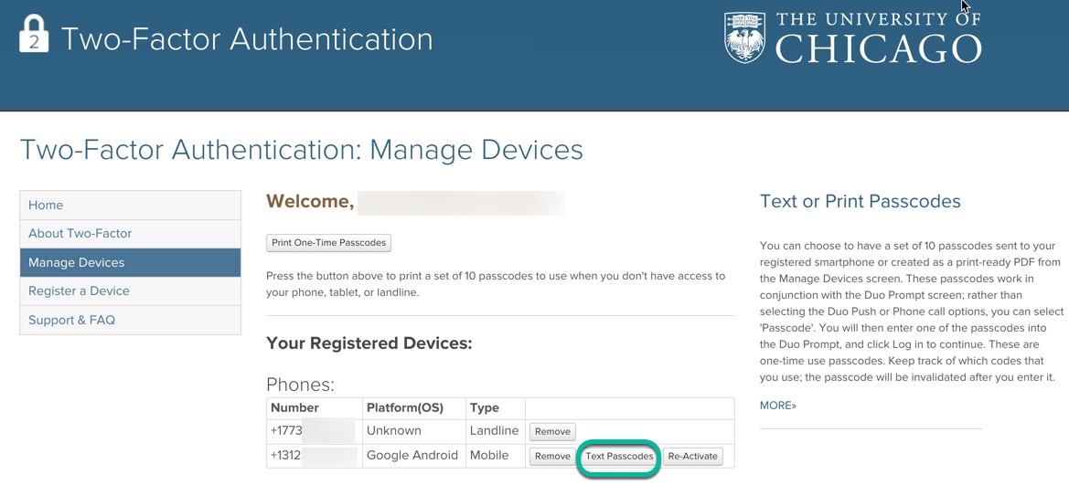 IT Knowledge - Use the Duo Security App to Generate 2FA Passcodes - IT ...