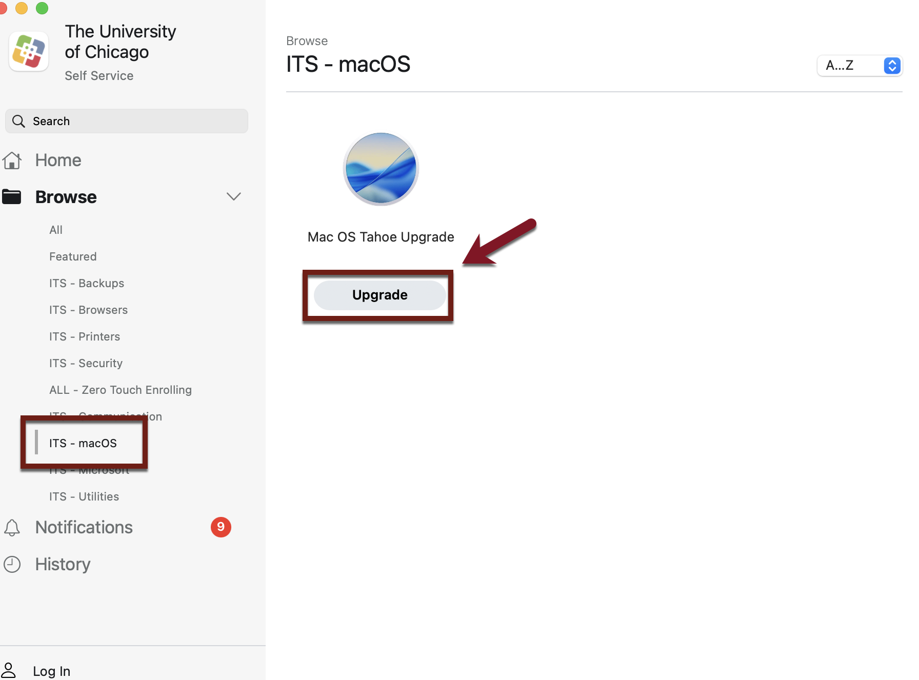 IT Services Knowledge - Upgrade to macOS Tahoe - ITS Managed Computers ...