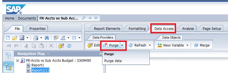 IT Knowledge - Purge Data from a Business Objects Report - IT Service ...