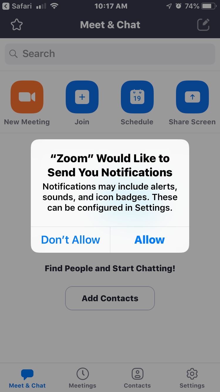 IT Knowledge - Zoom Cloud Mobile Apps Installation Guide - IT Service ...